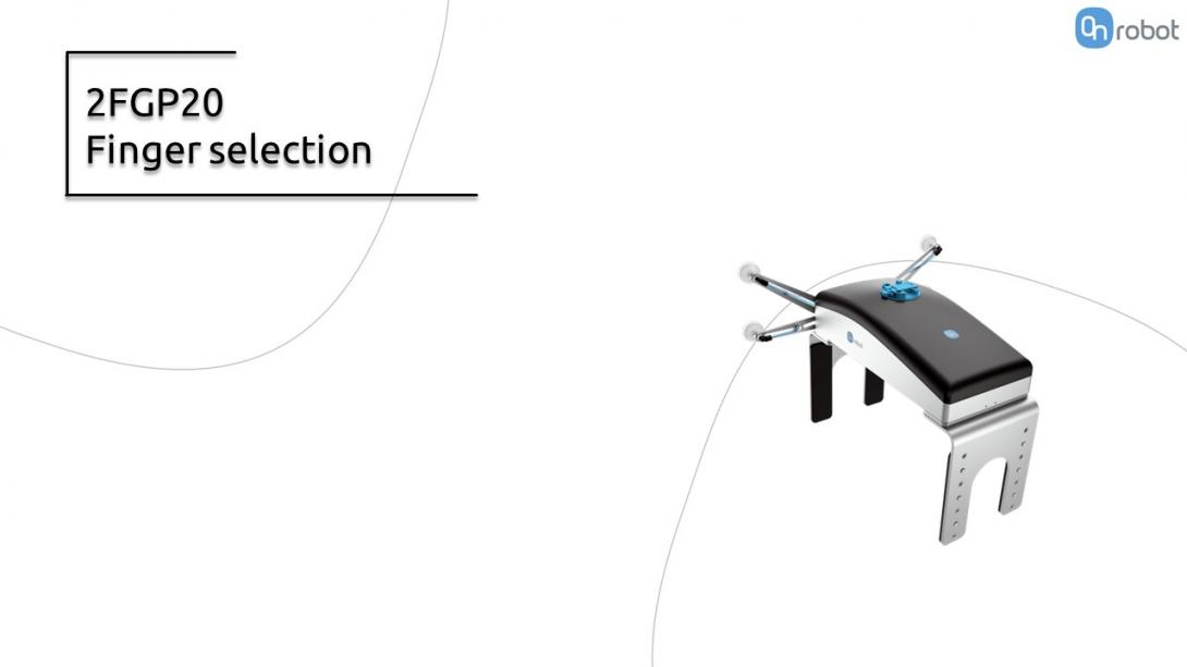 2FGP20 Finger selection